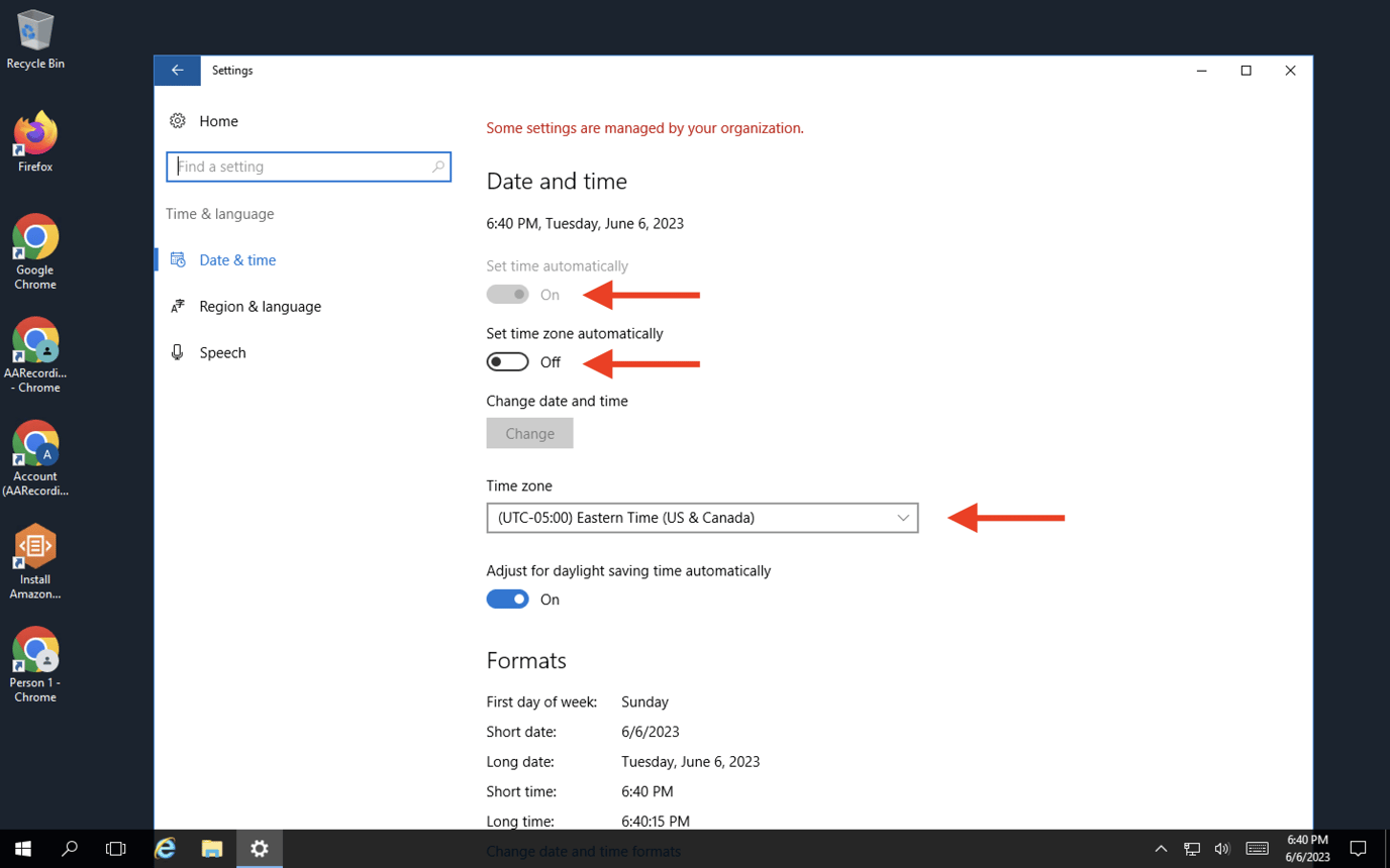 How to Adjust your Device's Internal Clock