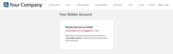 How to Register a New Online Bidding Account (Computer)