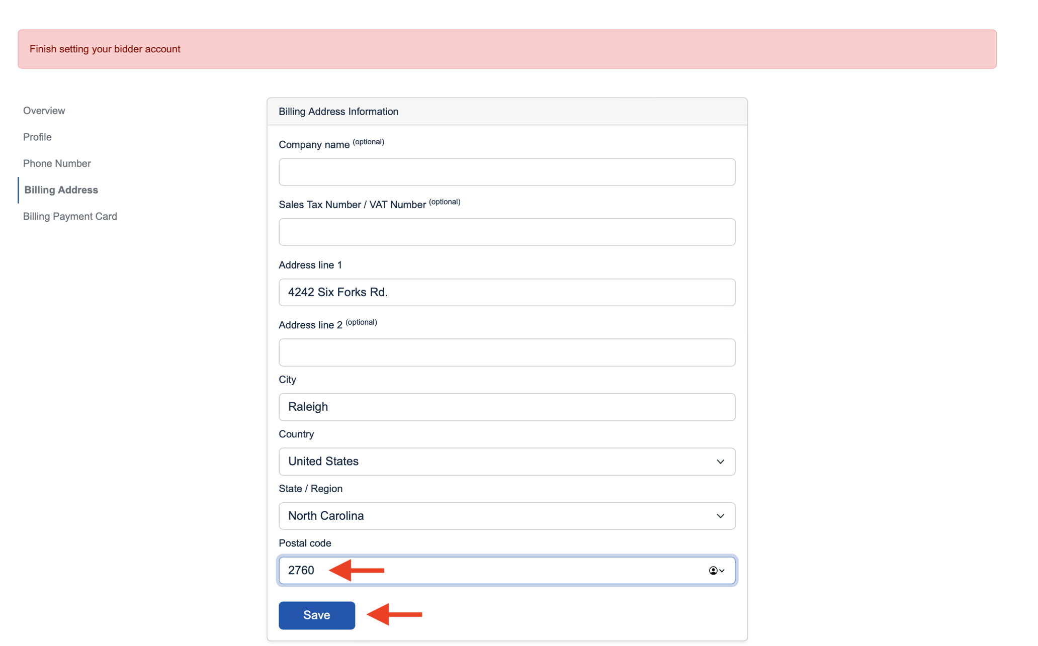 Updating Credit Card Issues